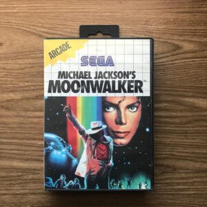 Michael Jackson’s Moonwalker for Sega Master (Complete with box and manual)