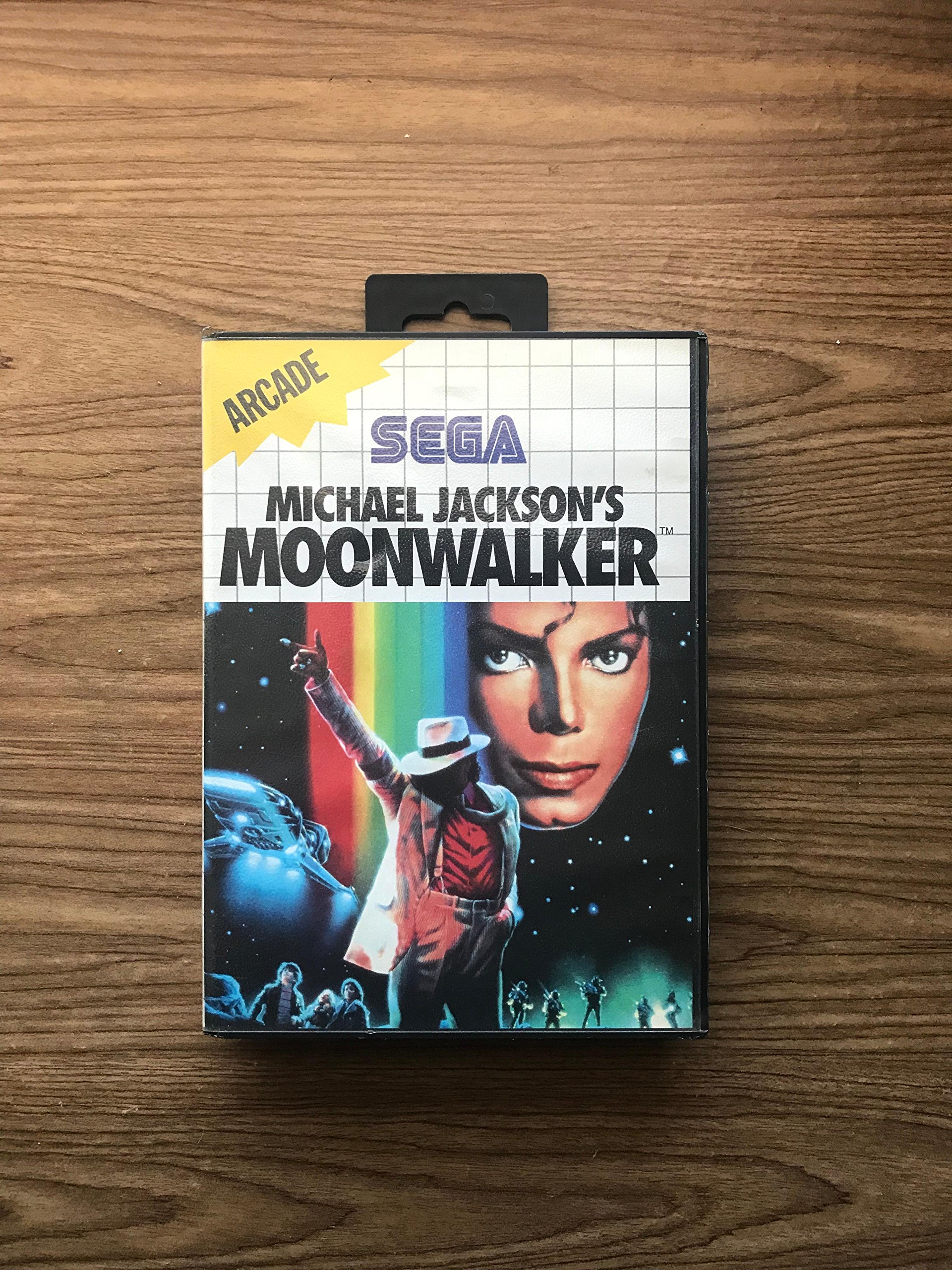 Michael Jackson’s Moonwalker for Sega Master (Complete with box and manual)