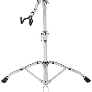 Meinl Percussion Djembe Stand with Double Braced Tripod Legs-NOT Made in China-Equpped with Rubber Padded Hooks, Fully Height and Angle Adjustable, 2-Year Warranty, Black (TMD)