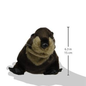 Folkmanis River Otter Hand Puppet, Brown, 1 EA