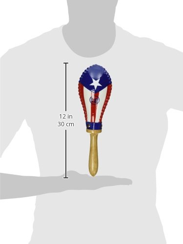 Lp Puerto Rican Flag Rawhide Maracas