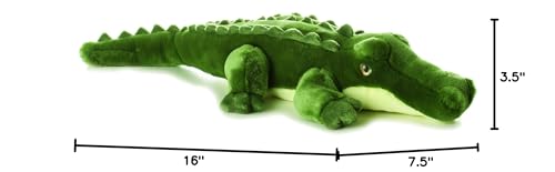 Aurora® Adorable Flopsie™ Swampy™ Stuffed Animal - Playful Ease - Timeless Companions - Green 12 Inches