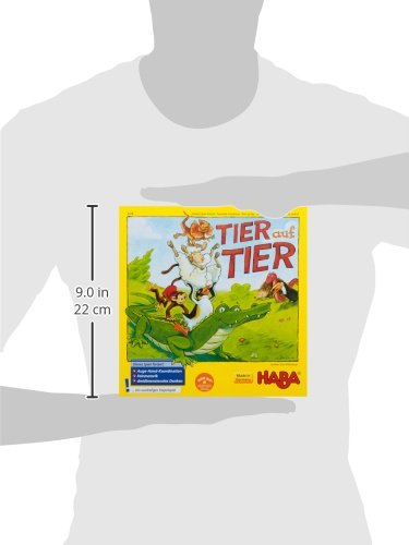 HABA Game - Tier auf Tier (German Version of Animal Upon Animal)