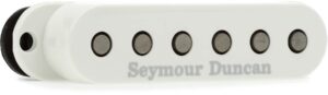 seymour duncan ssl-3 hot strat single coil pickup - white