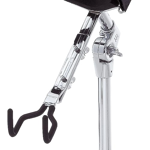 Meinl Percussion Djembe Stand with Double Braced Tripod Legs-NOT Made in China-Equpped with Rubber Padded Hooks, Fully Height and Angle Adjustable, 2-Year Warranty, Black (TMD)