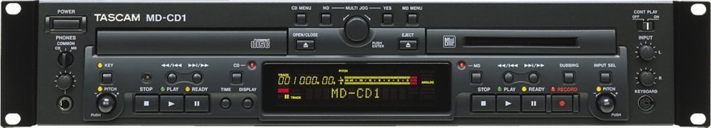 TASCAM MDCD1 Minidisc Recorder /cd Player