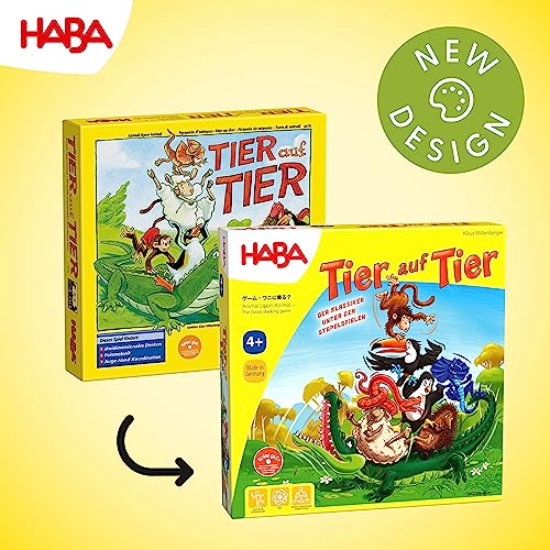 HABA Game - Tier auf Tier (German Version of Animal Upon Animal)