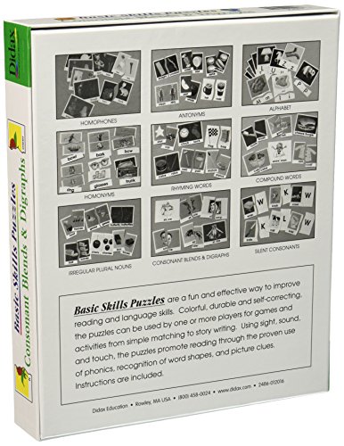 Didax Educational Resources Consonant Blend & Digraph Puz