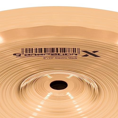 Meinl Cymbals GX-8/10ES Generation-X 8" and 10" Electro Stack Cymbal Pair (VIDEO)