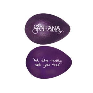 latin percussion lpr003-gp rhythmix santana egg shakers pair - grape