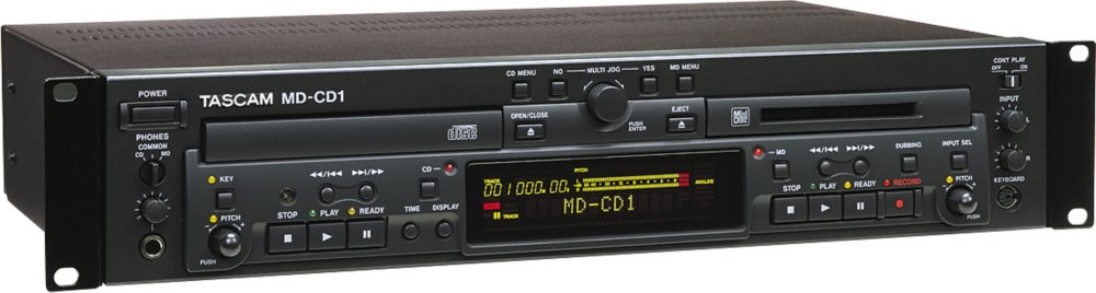 TASCAM MDCD1 Minidisc Recorder /cd Player