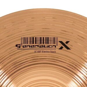 Meinl Cymbals GX-8/10ES Generation-X 8" and 10" Electro Stack Cymbal Pair (VIDEO)