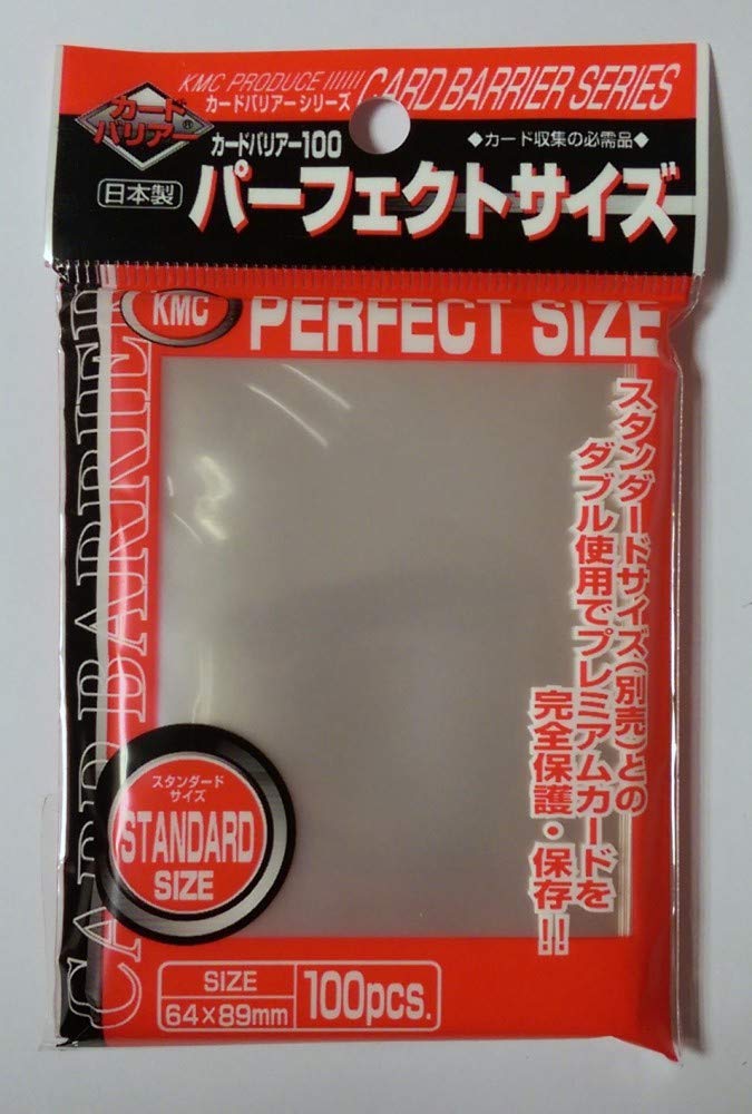 Perfect Barrier Card Sleeves (100 Piece), Clear, 64 x 89mm