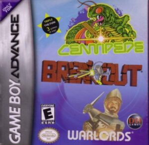 centipede / breakout / warlords