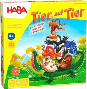 haba game - tier auf tier (german version of animal upon animal)