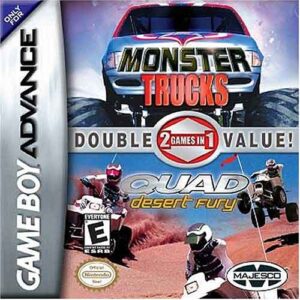 monster trucks / quad desert fury double pack