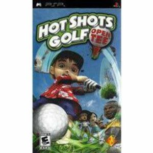 hot shots golf open tee - sony psp