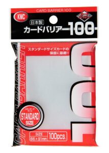 barrier card sleeves (100 piece), clear, 92 x 66mm