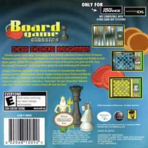 Board Game Classics (Chess, Checkers, Backgammon)