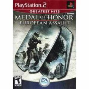 medal of honor european assault - playstation 2