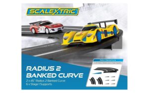 scalextric c8296 track radius - 45 degrees banked curve