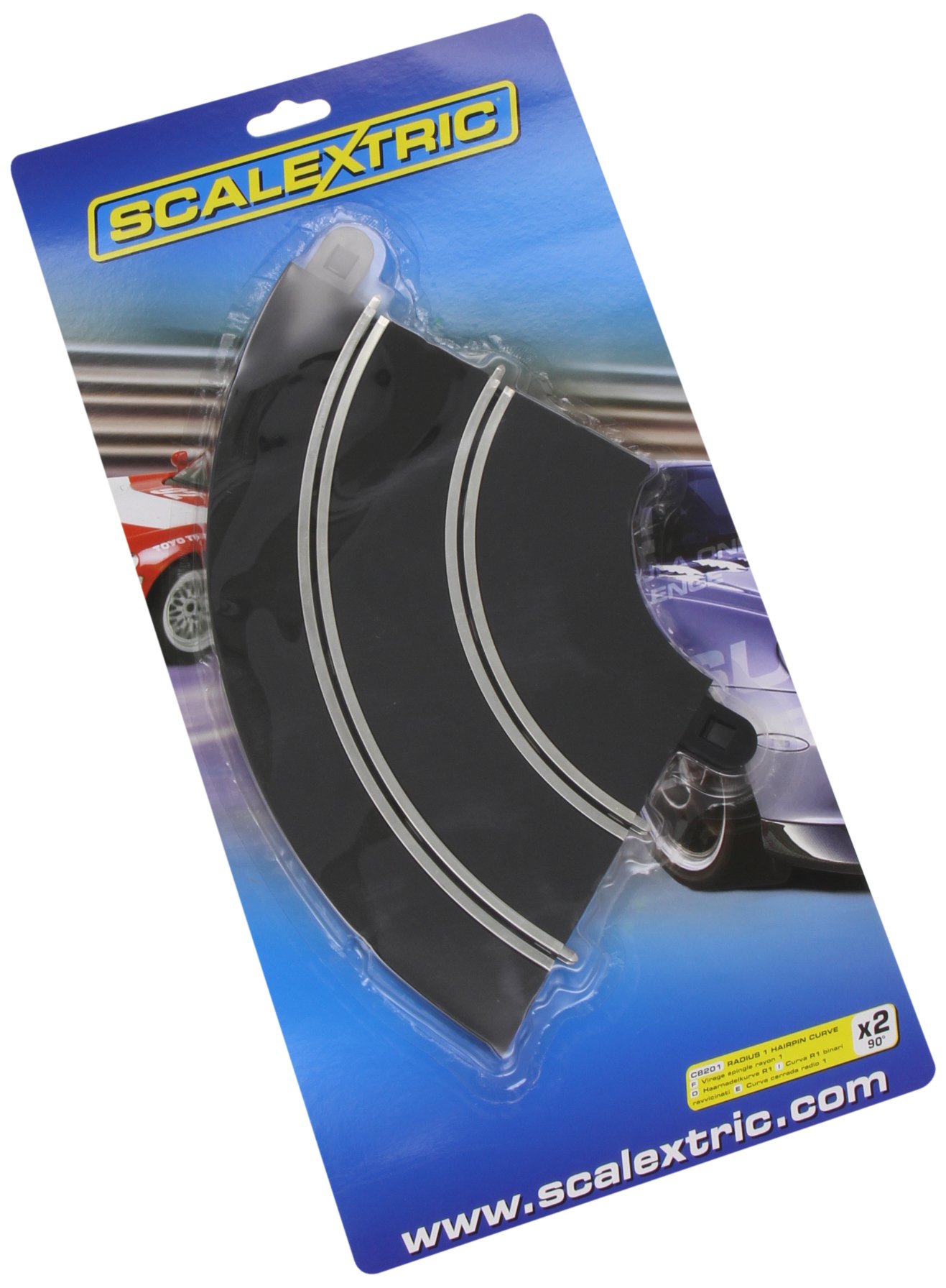 Scalextric C8201 Track Radius - 90 Degrees Hairpin Curve