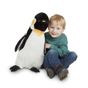 Melissa & Doug Giant Penguin - Lifelike Stuffed Animal (nearly 2 feet tall) Large