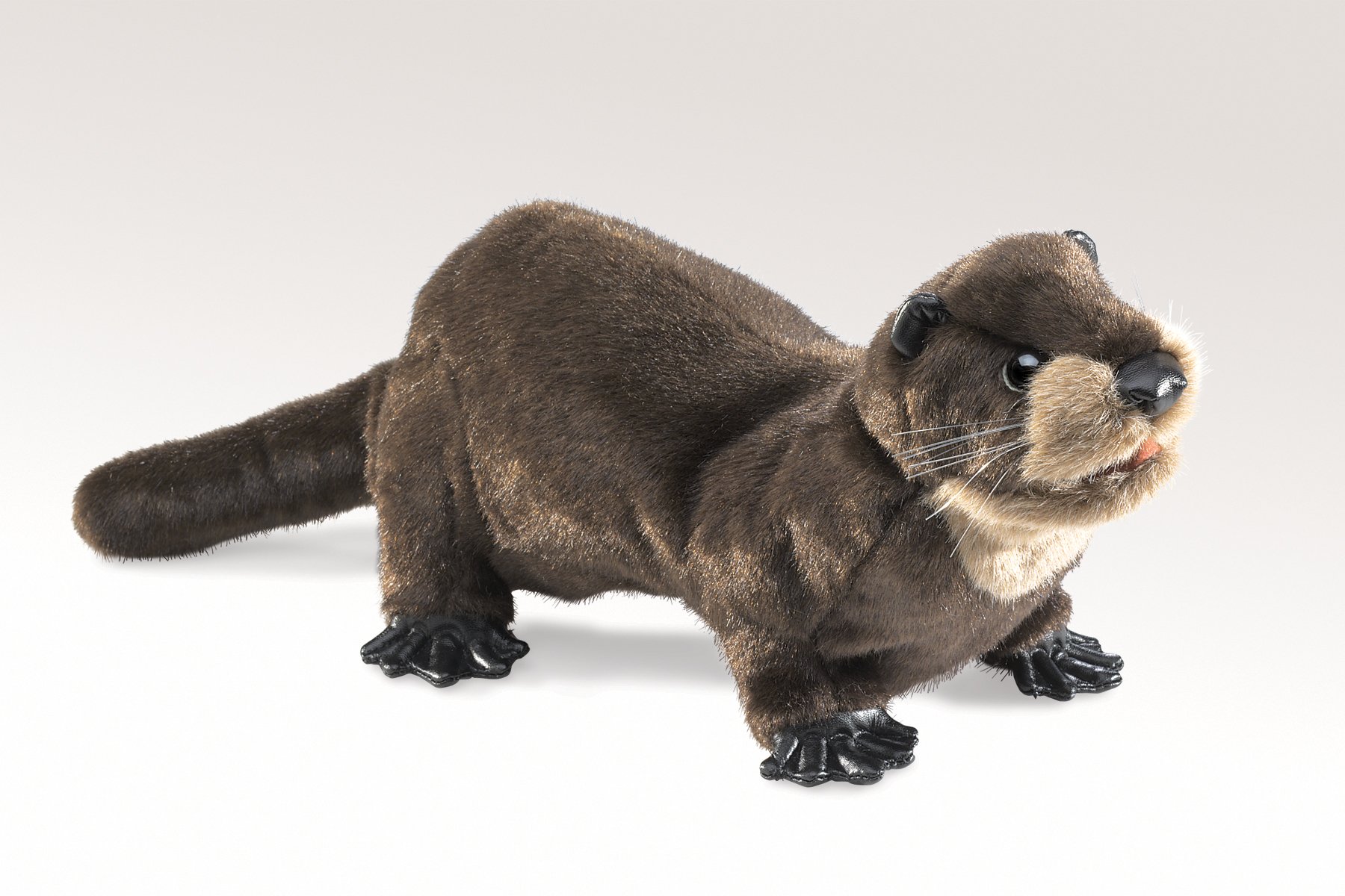 Folkmanis River Otter Hand Puppet, Brown, 1 EA