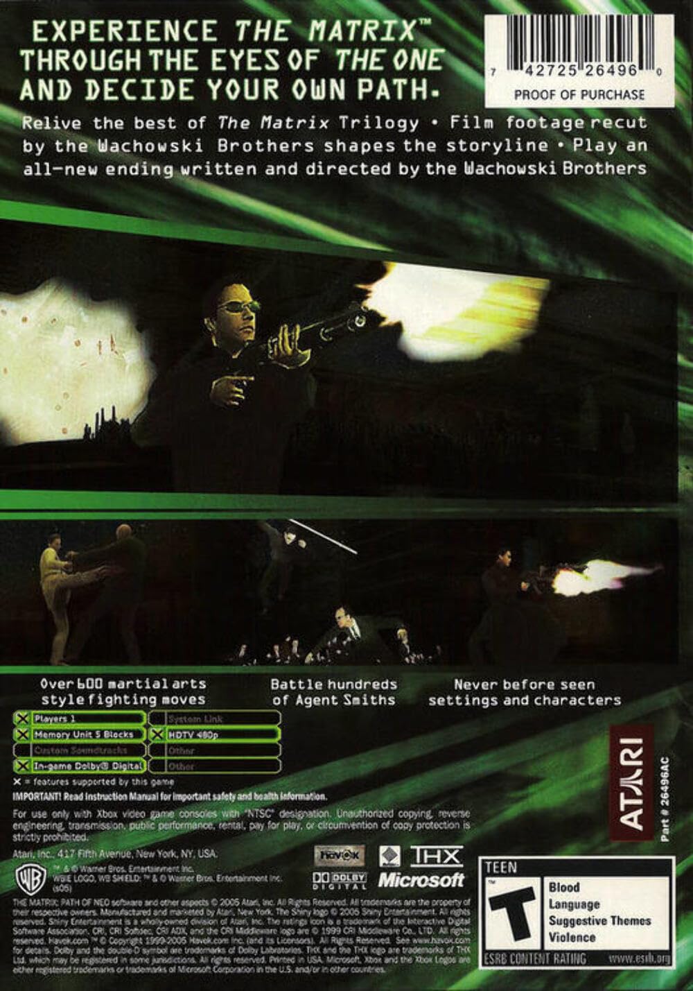 The Matrix: Path Of Neo - Xbox