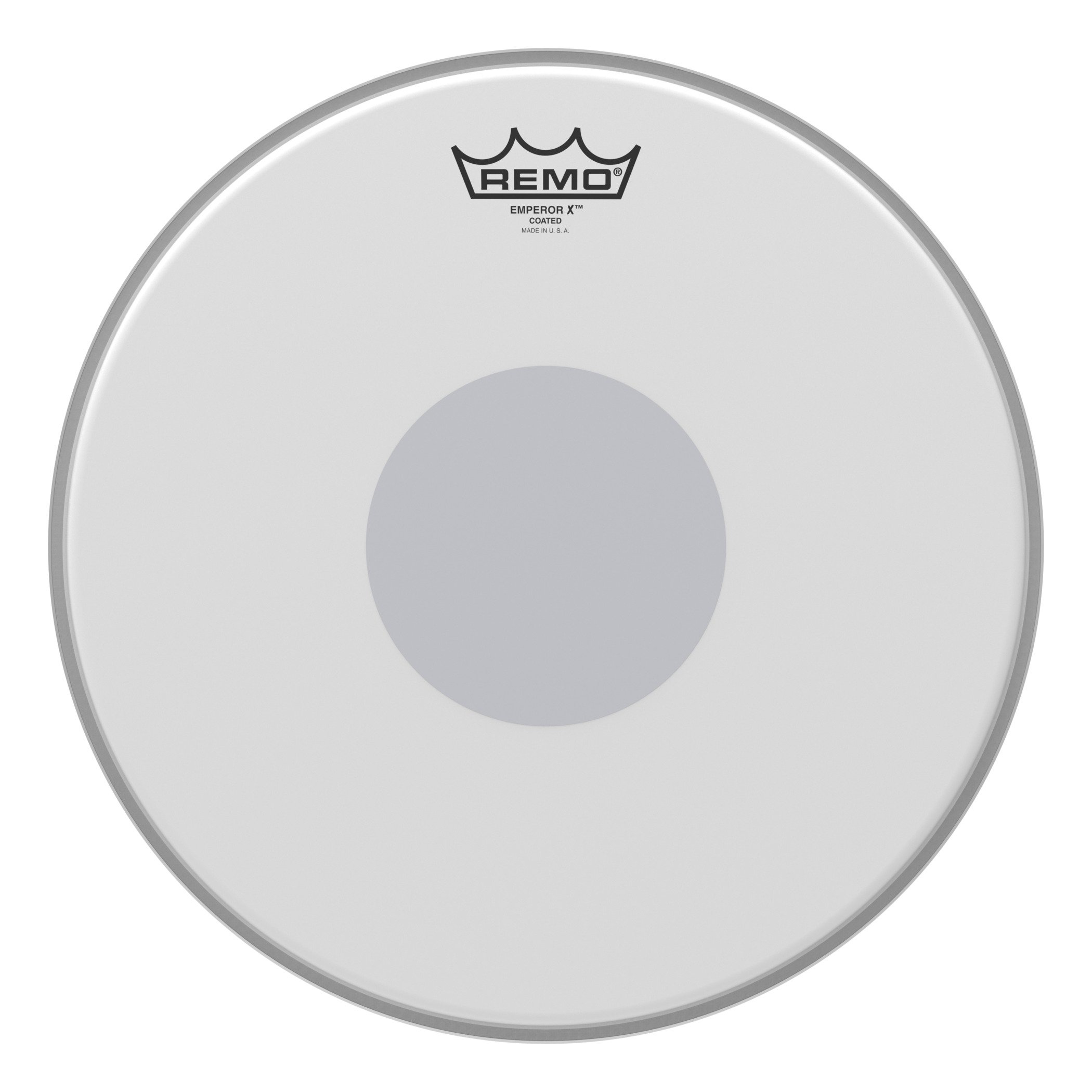 Remo Emperor X Coated Snare Drumhead - Bottom Black Dot™, 13"