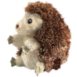 folkmanis hedgehog hand puppet