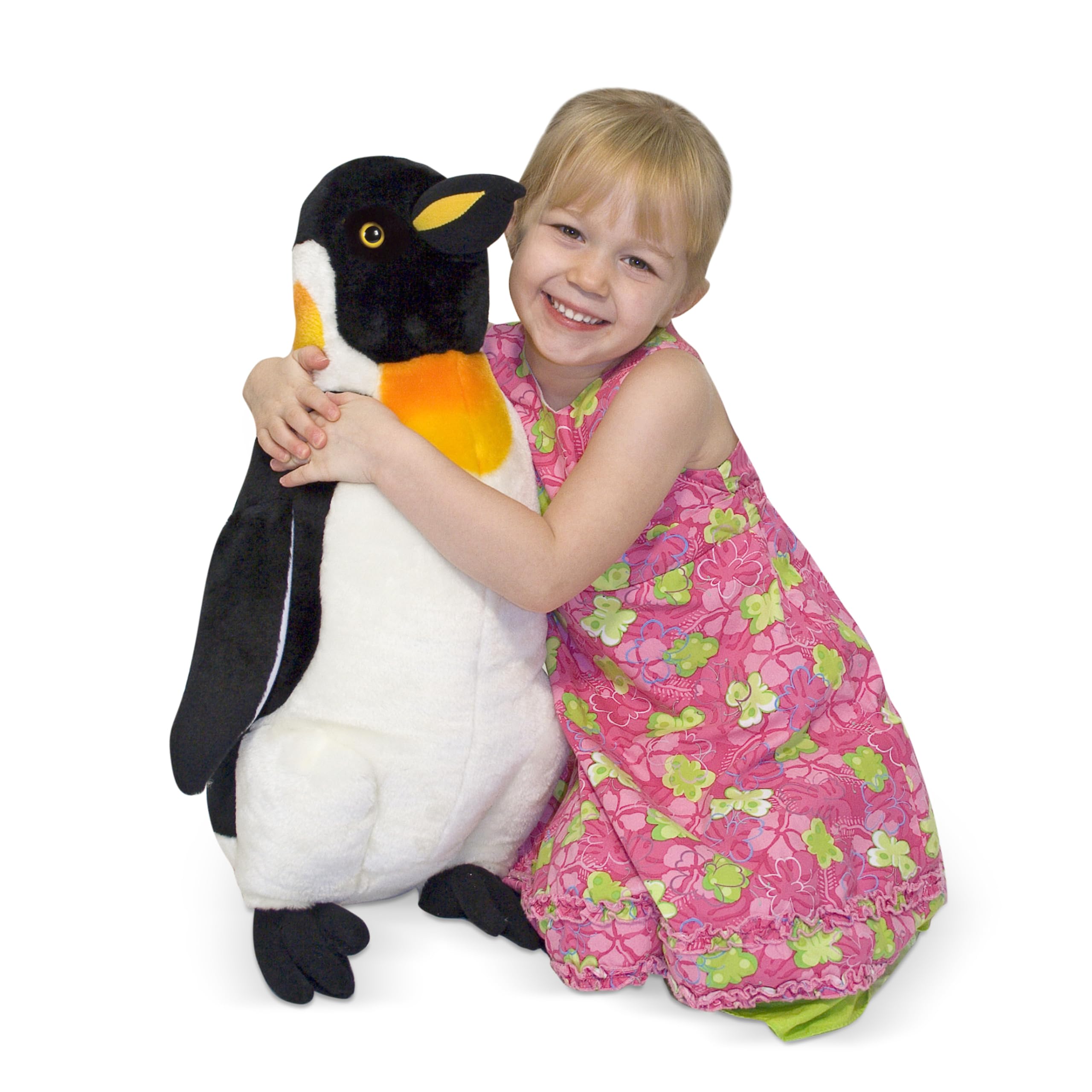 Melissa & Doug Giant Penguin - Lifelike Stuffed Animal (nearly 2 feet tall) Large