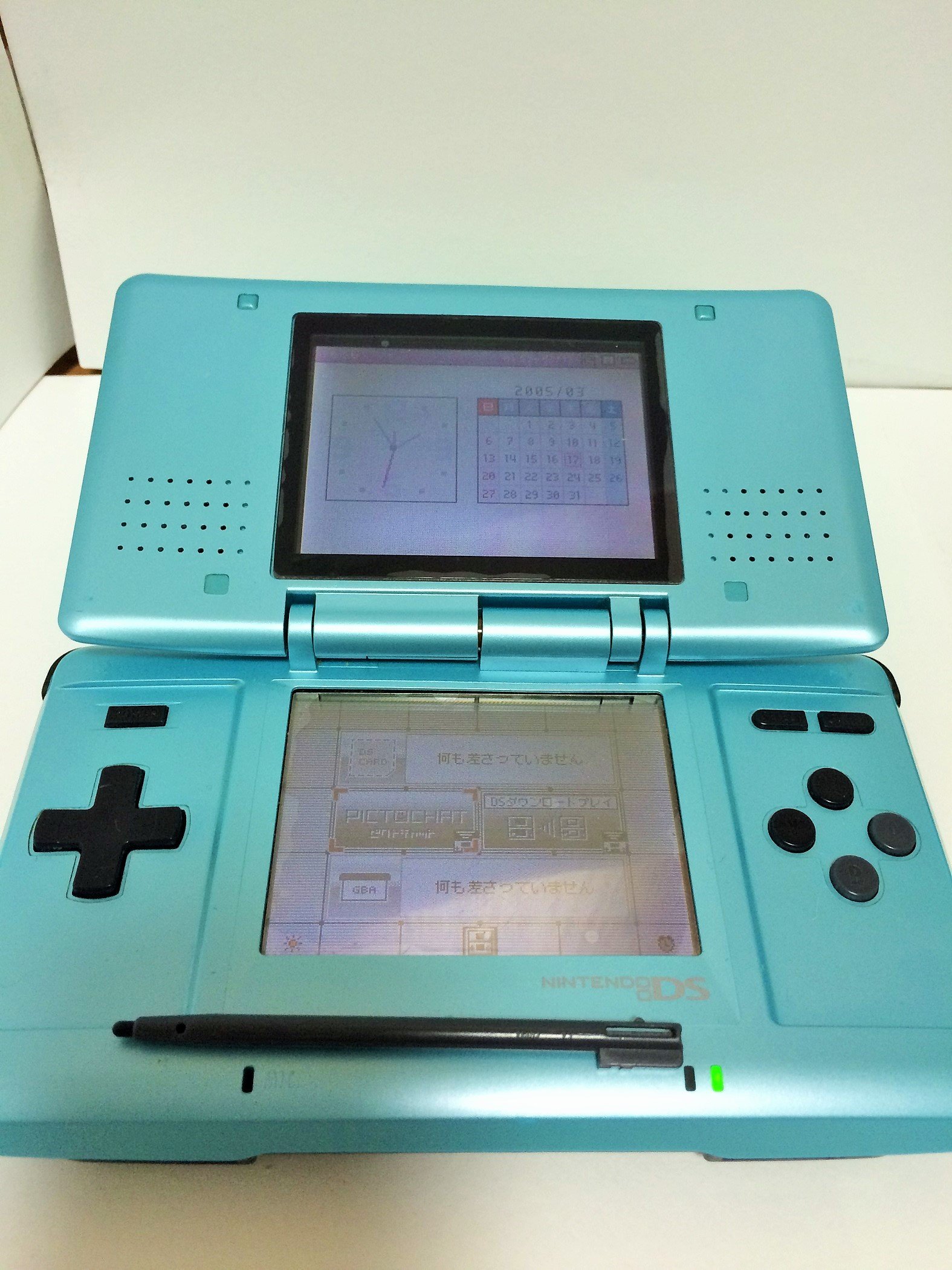 Nintendo DS Turquoise Blue