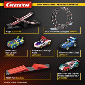 Carrera 61614 GO!!! and Digital 143 Extension Set 3 Add On Parts Includes Straights Curves High Curves, Medium