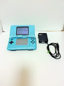 nintendo ds turquoise blue