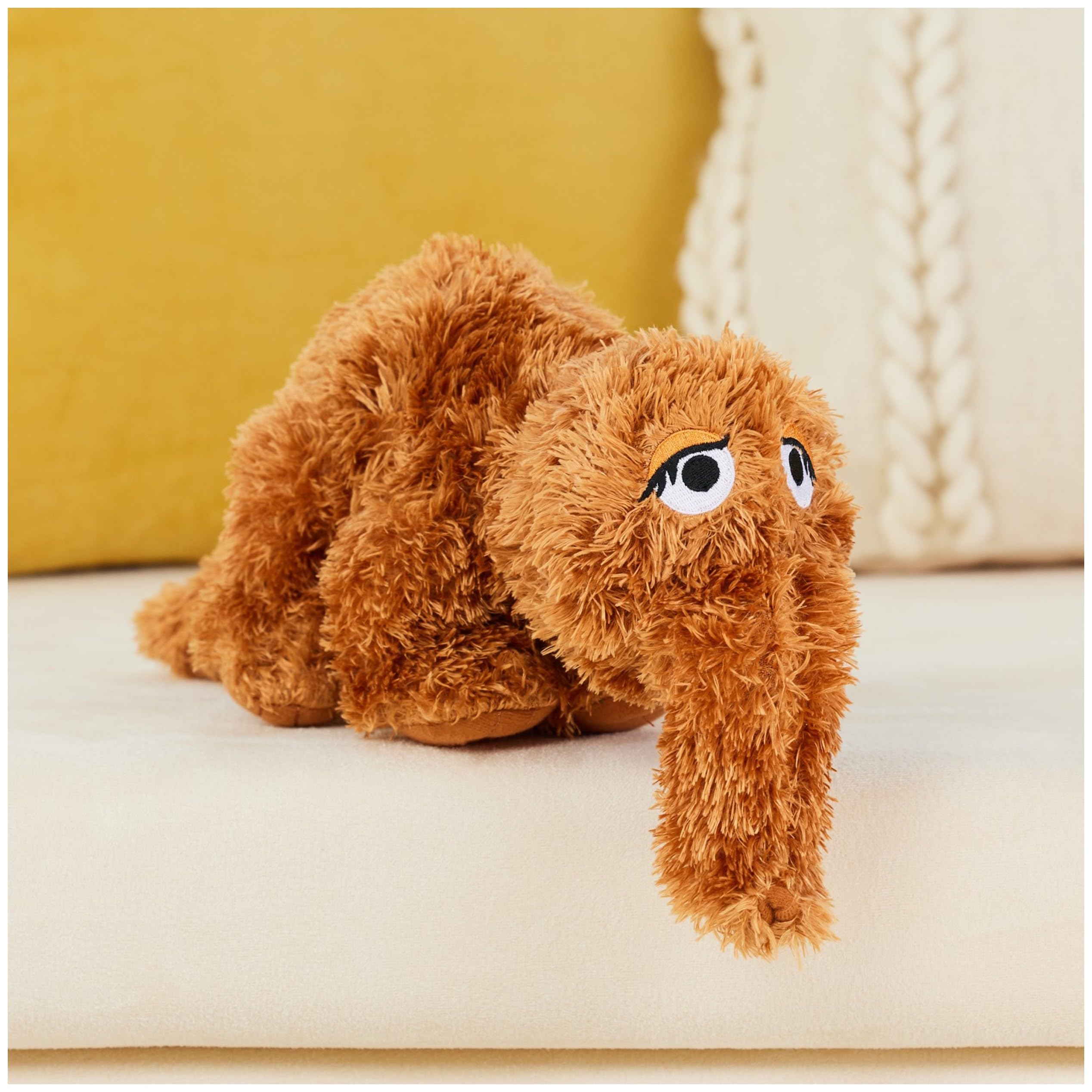 GUND Sesame Street Official Mr. Snuffleupagus Muppet Plush, Premium Plush Toy for Ages 1 & Up, Brown, 16”