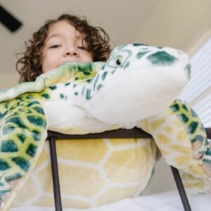 Melissa & Doug Giant Sea Turtle - Lifelike Stuffed Animal