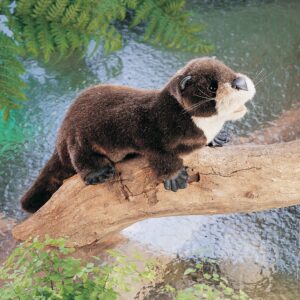 Folkmanis River Otter Hand Puppet, Brown, 1 EA