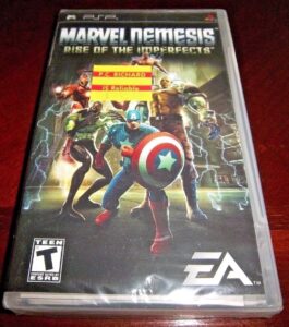 marvel nemesis rise of the imperfects - sony psp