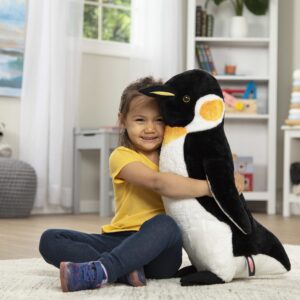 Melissa & Doug Giant Penguin - Lifelike Stuffed Animal (nearly 2 feet tall) Large