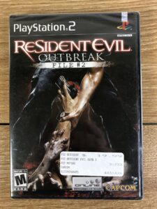 resident evil: outbreak file # 2 - playstation 2