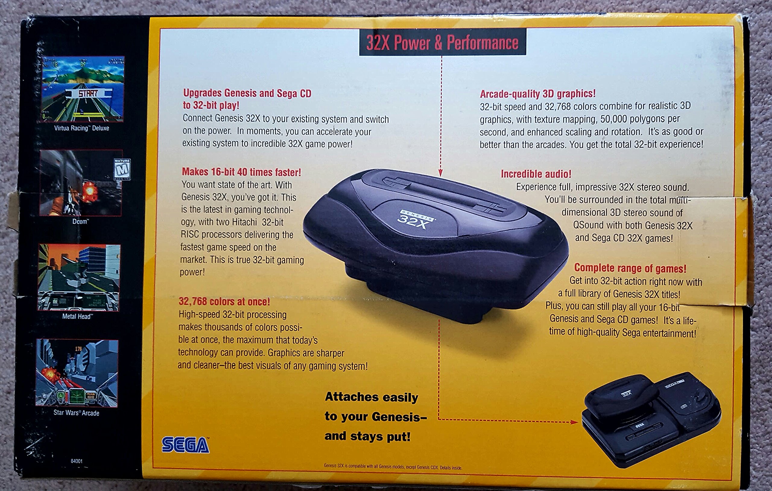 Sega Genesis 32X Console