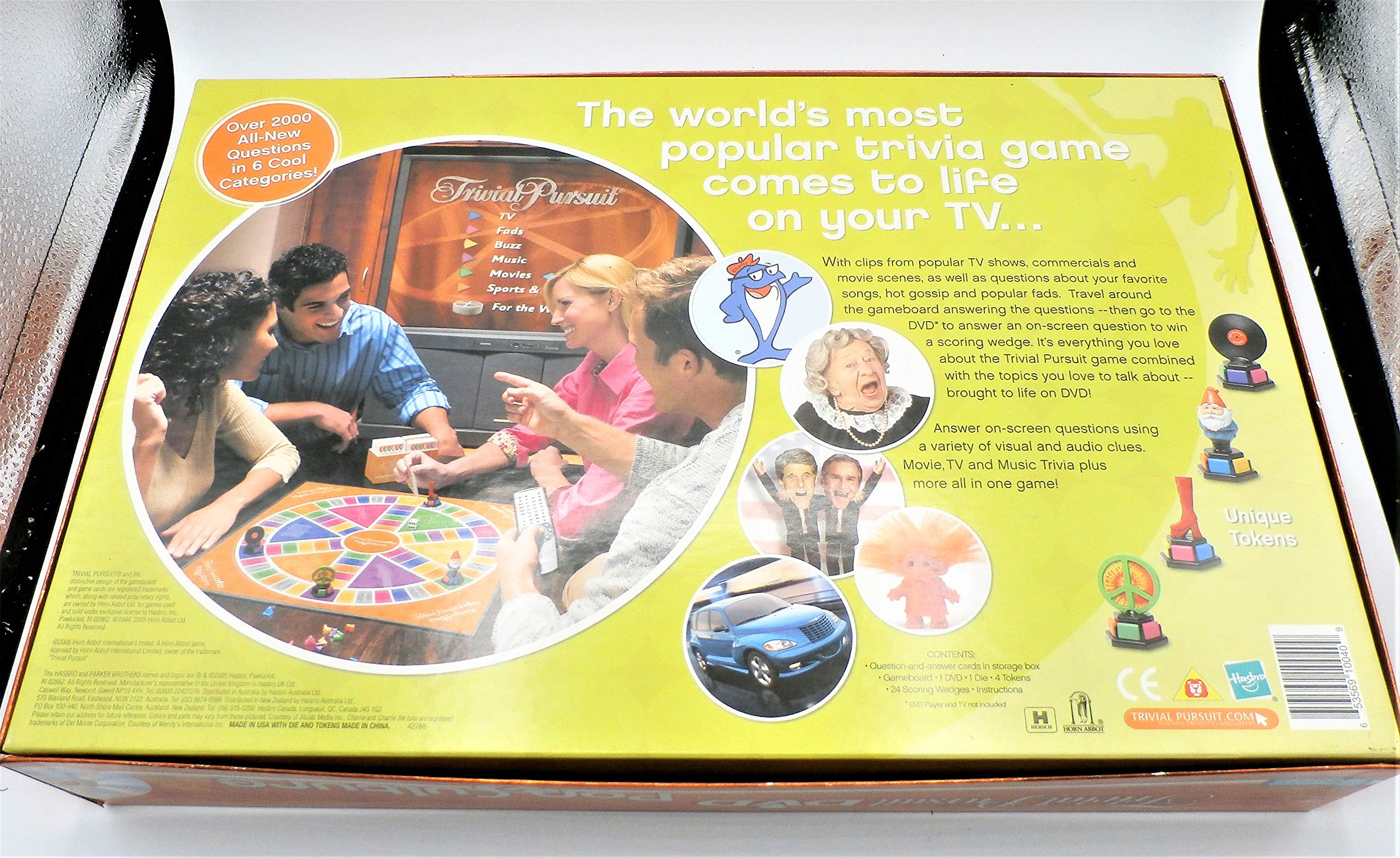 Trivial Pursuit - Dvd Pop Culture 2Nd Edition