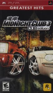 midnight club 3, dub edition, sony psp