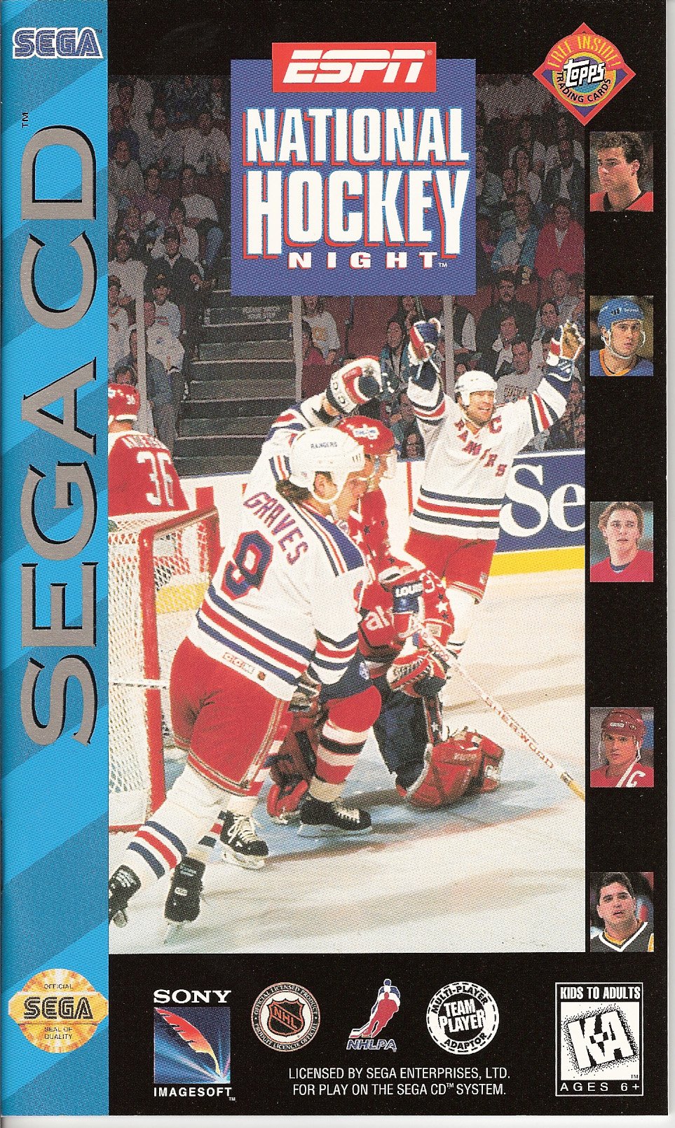 ESPN National Hockey Night (Sega CD)