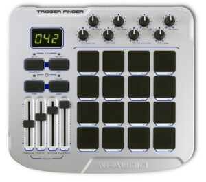 m-audio trigger finger drum pad control surface