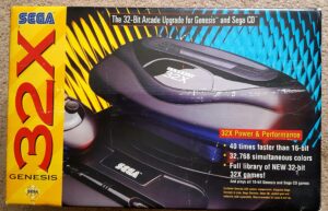 sega genesis 32x console