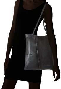 Derek Alexander Ns Shopper Bag with 2 Front Pockets, Black, One Size