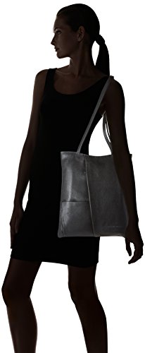 Derek Alexander Ns Shopper Bag with 2 Front Pockets, Black, One Size