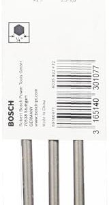 Bosch 2607001581 Extra Hard Screwdriver Bit, Pz 1, 89mm Length, Blue